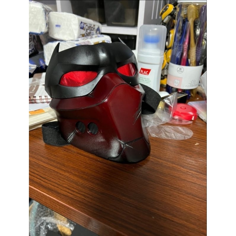 Red hood outlaw led mask for cosplay jason todd outlaw | Shopee Malaysia