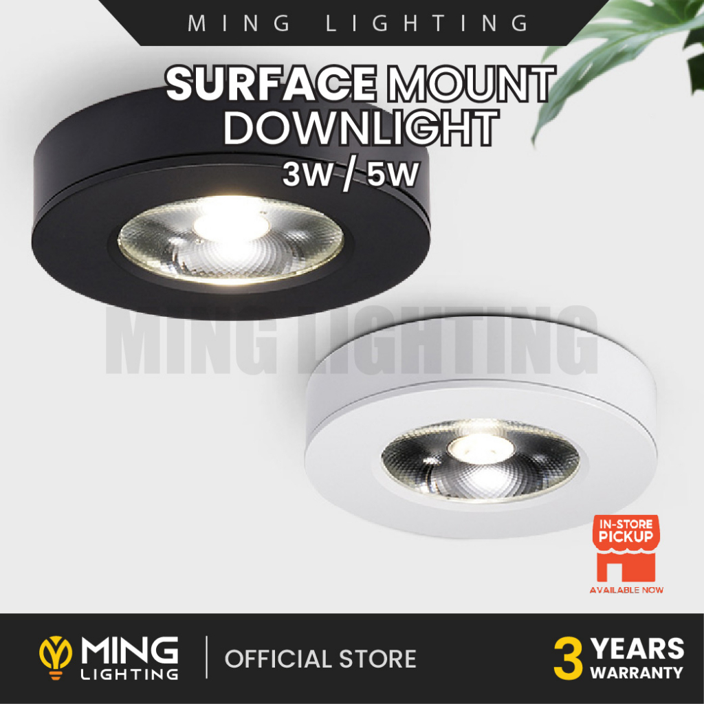 Surface Eyeball LED 3W 5W High Quality Warm White Black White Round ...