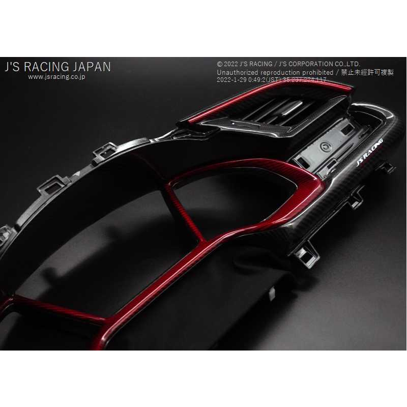 J'S RACING CARBON METER PANEL, PASSENGER GARNISH FOR HONDA CIVIC FK8 ...
