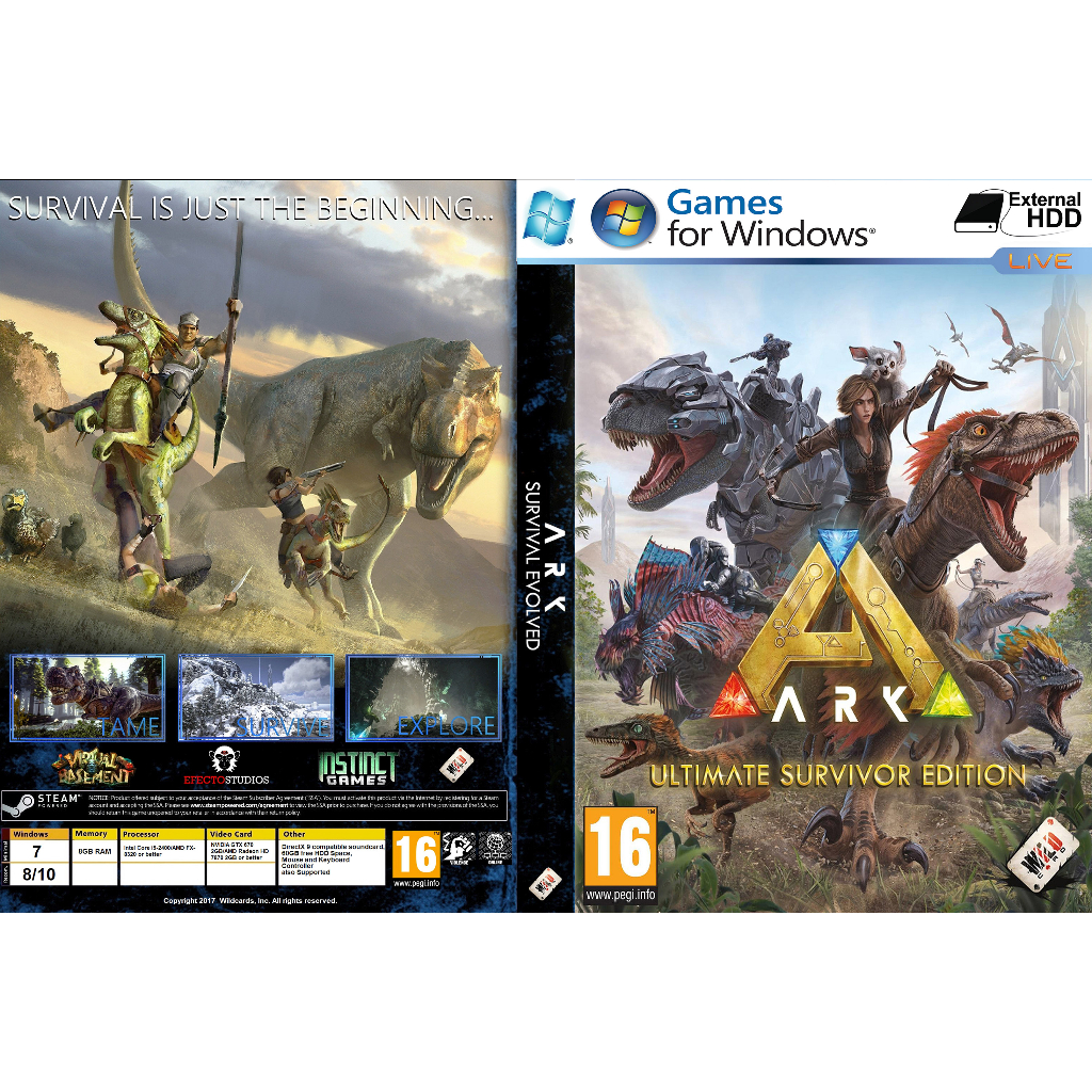 ARK: Survival Evolved – Ultimate Survivor Edition PC GAME Offline ...