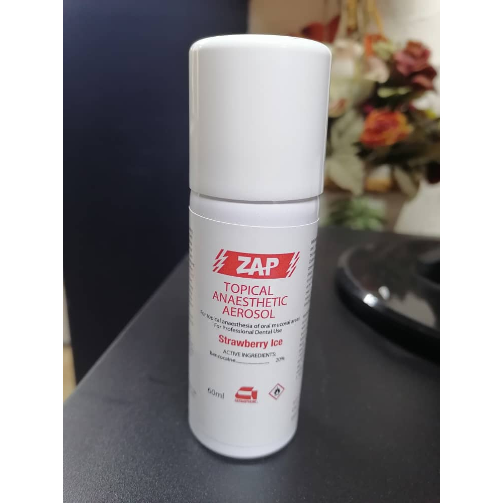 ZAP TOPICAL ANAESTHETIC SPRAY | Shopee Malaysia