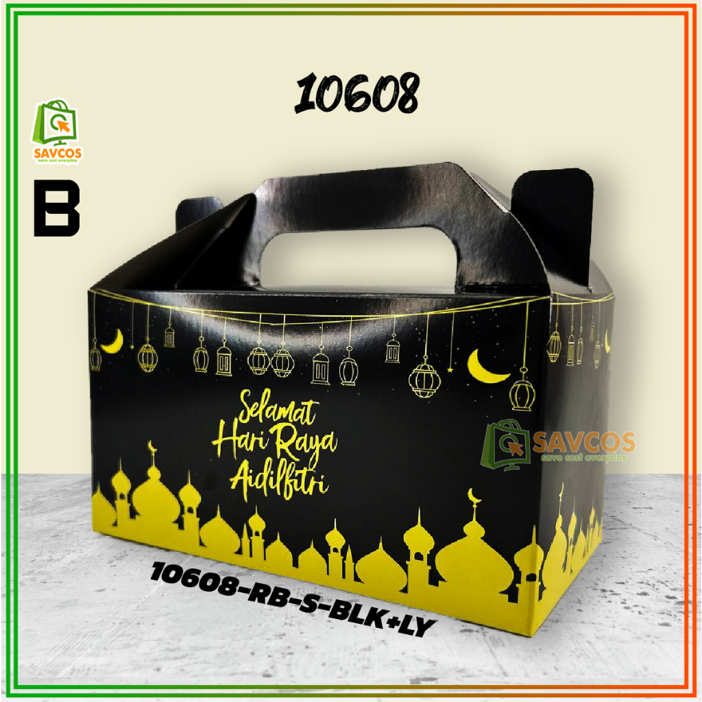 2024 Hari Raya Aidilfitri Gift Box Kotak Kuih Raya Packaging Gift Bag ...