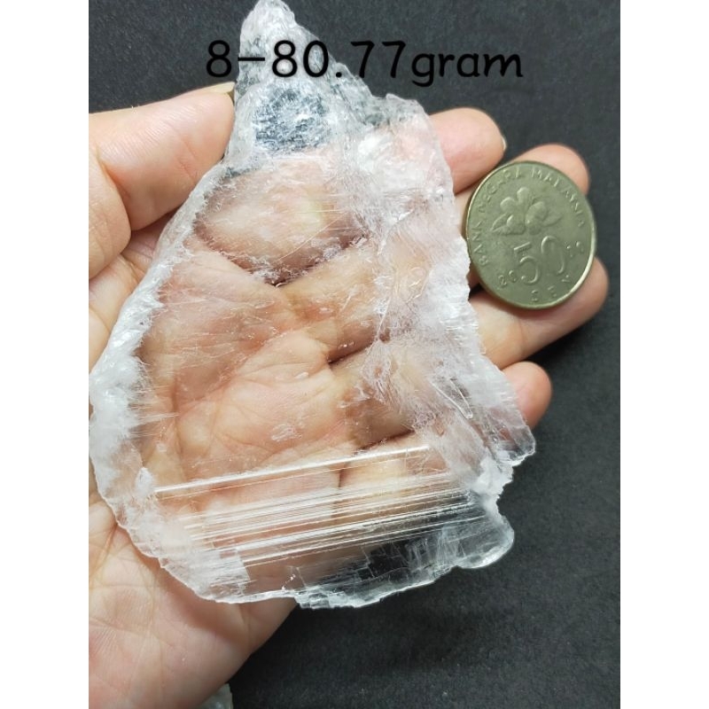 Natural Selenite Raw Stone/Low Hardness/硬度低/透石膏原石 | Shopee Malaysia