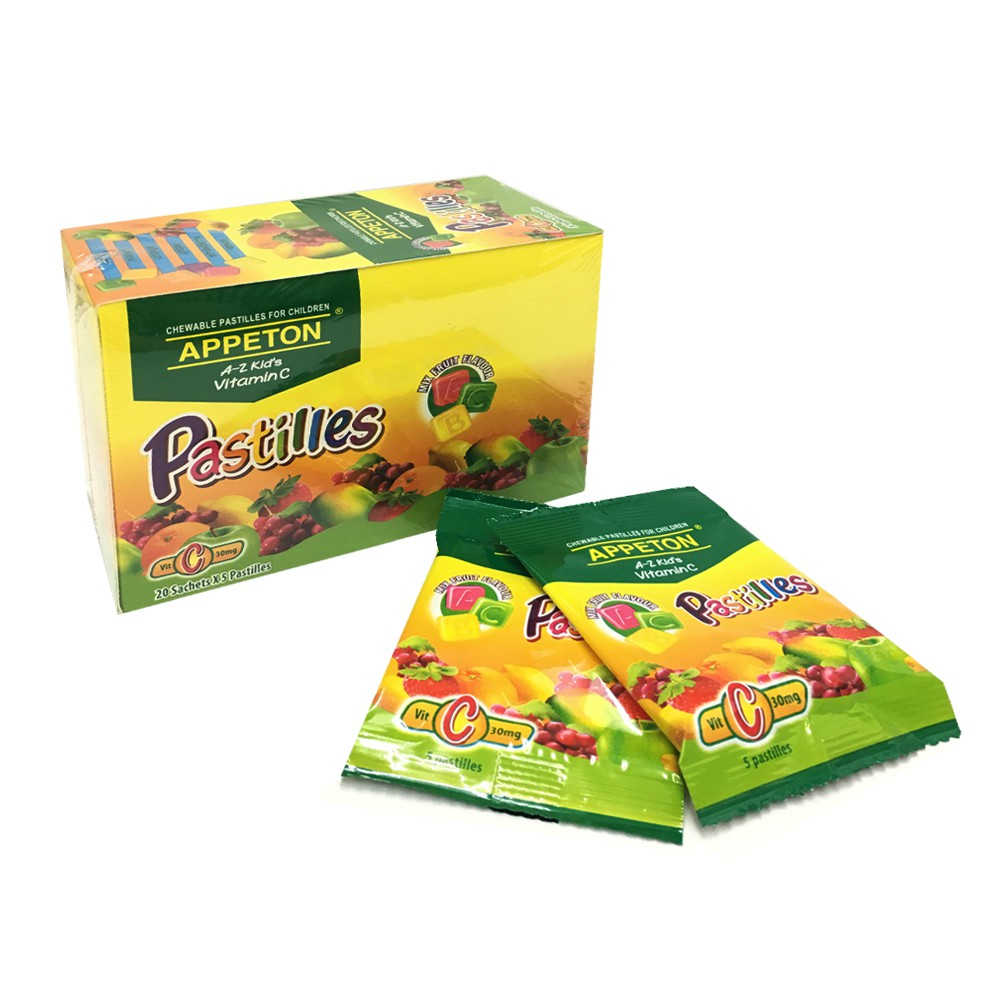 Appeton Pastilles A-Z Vitamin C 20x5s | Shopee Malaysia