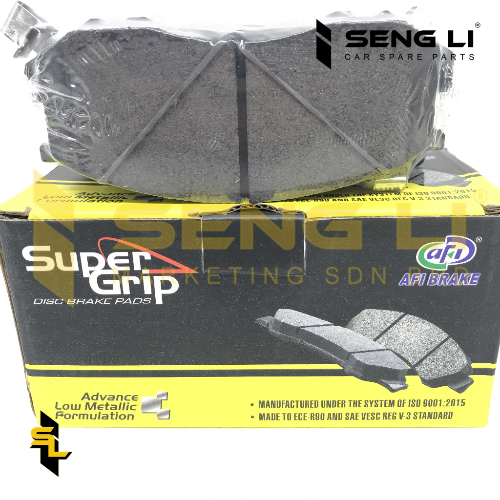 TOYOTA UNSER FRONT DISC PAD (AFI) SUPER GRIP | Shopee Malaysia