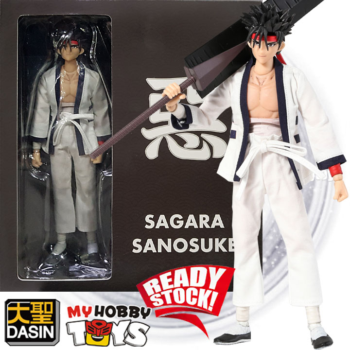 Dasin GT Model Rurouni Kenshin Action Figures - Sagara Sanosuke Figure ...