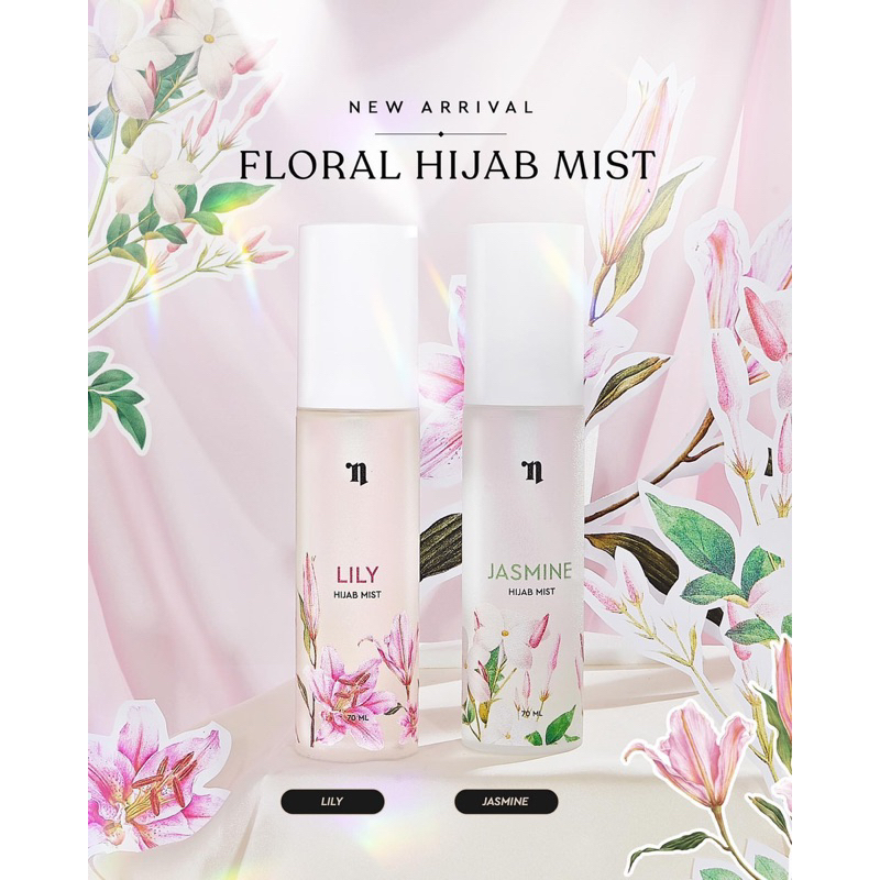 Naelofar Floral Hijab Mist (💯 ORIGINAL) | Shopee Malaysia