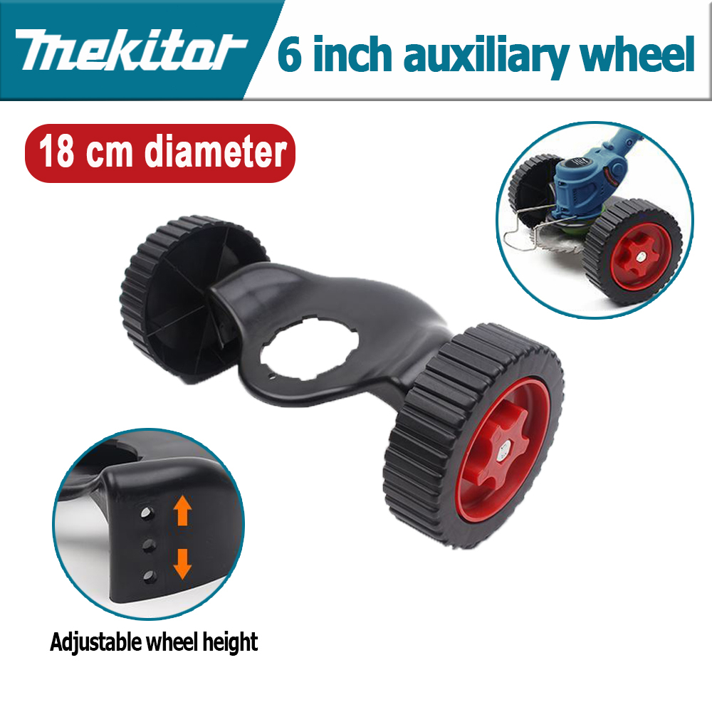 Mekitor roda mesin rumput grass trimmer wheel lawn mower wheel grass ...