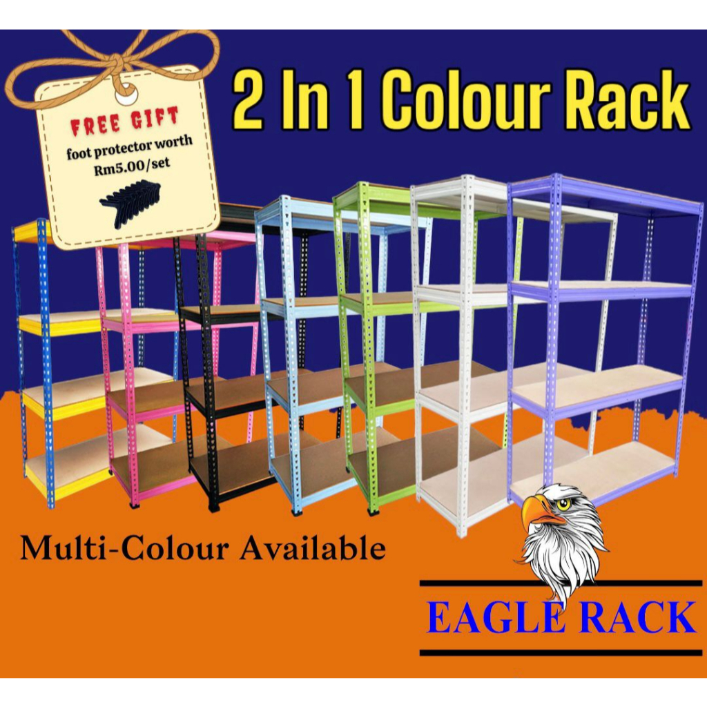 🌈🌈DIY COLOUR RACK 🌈🌈 30cmx90cmx150cm- ( 2 in 1 )- Suitable for AIR ...