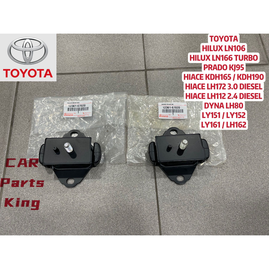 ( 100% ORIGINAL JAPAN ) TOYOTA HILUX LN106 LN166 PRADO KJ95 DYNA LH80 ...