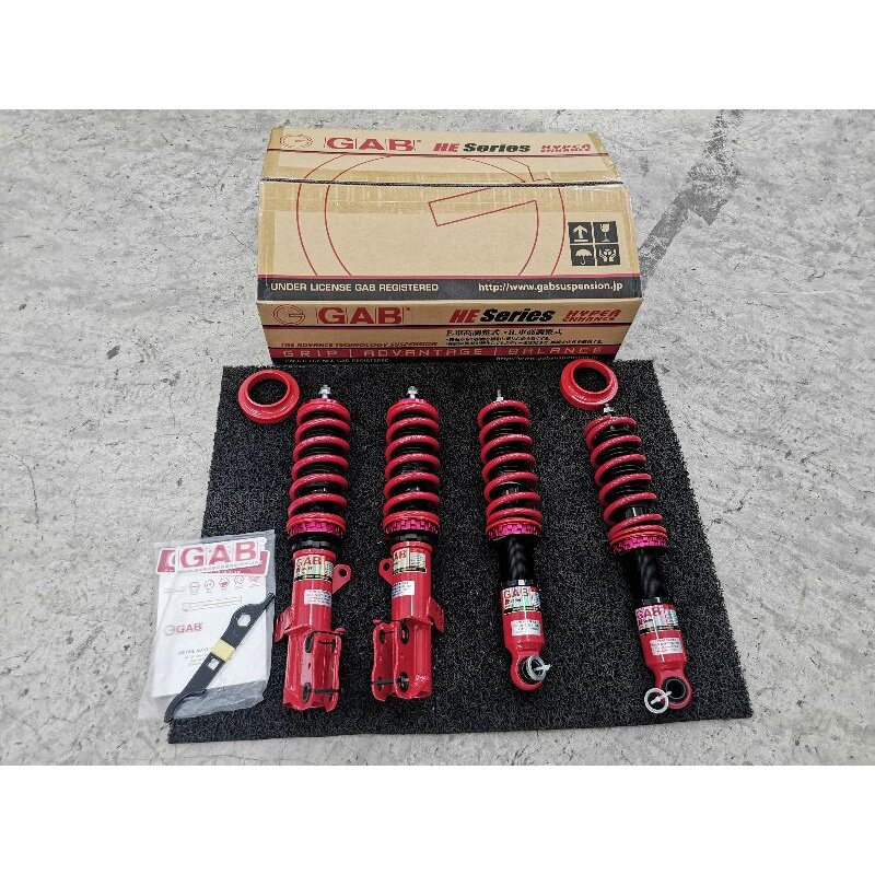 GAB Adjustable Absorber ** TOYOTA COROLLA AE101 GAB HE SERIES Hi Low ...