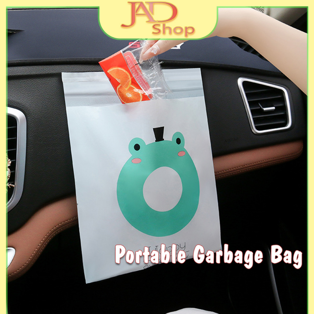 Rubbish Bag Car Sticky Type Disposable Car Dustbin Garbage Bag Trash ...