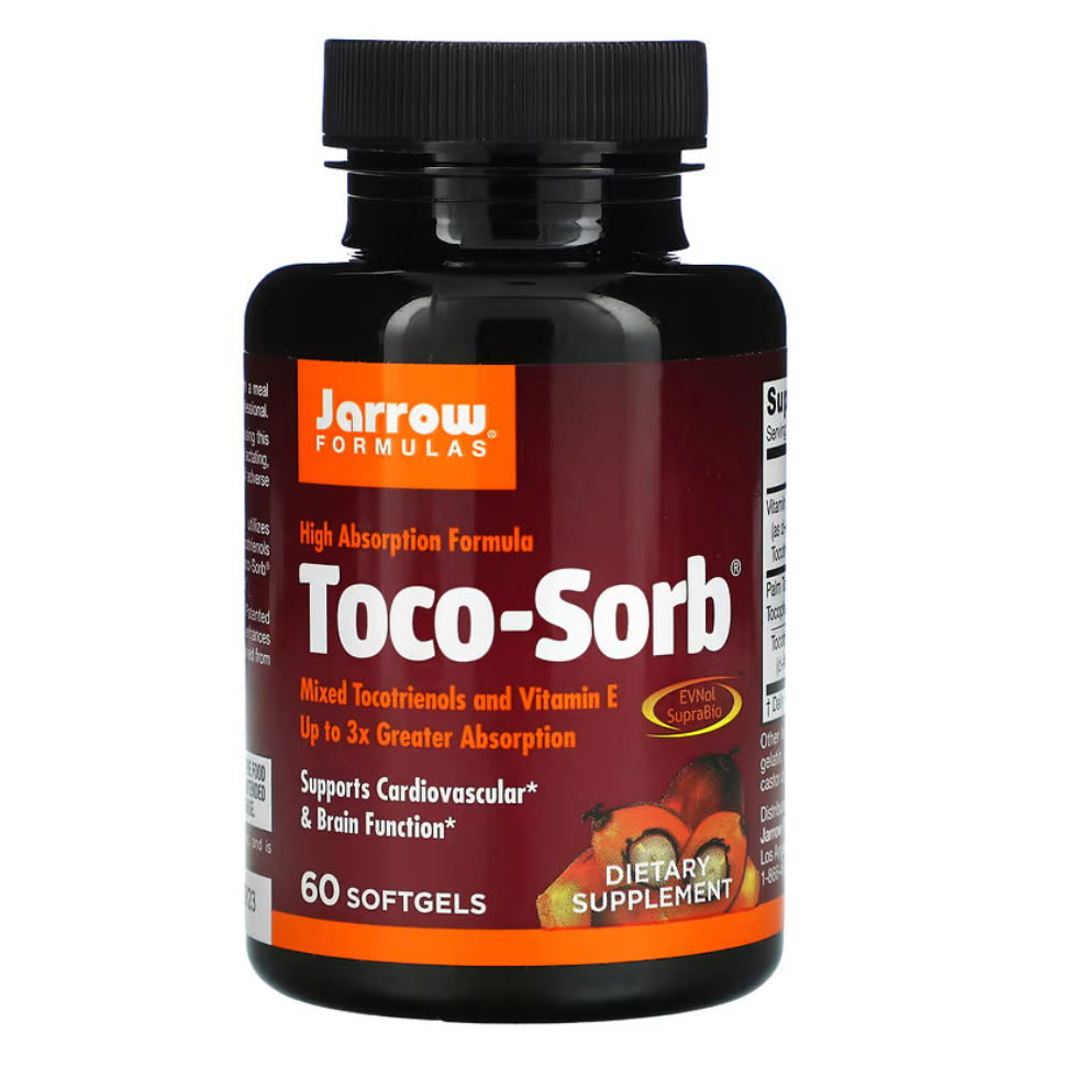 Toco-Sorb, Mixed Tocotrienols and Vitamin E, 60 Softgels | Shopee Malaysia