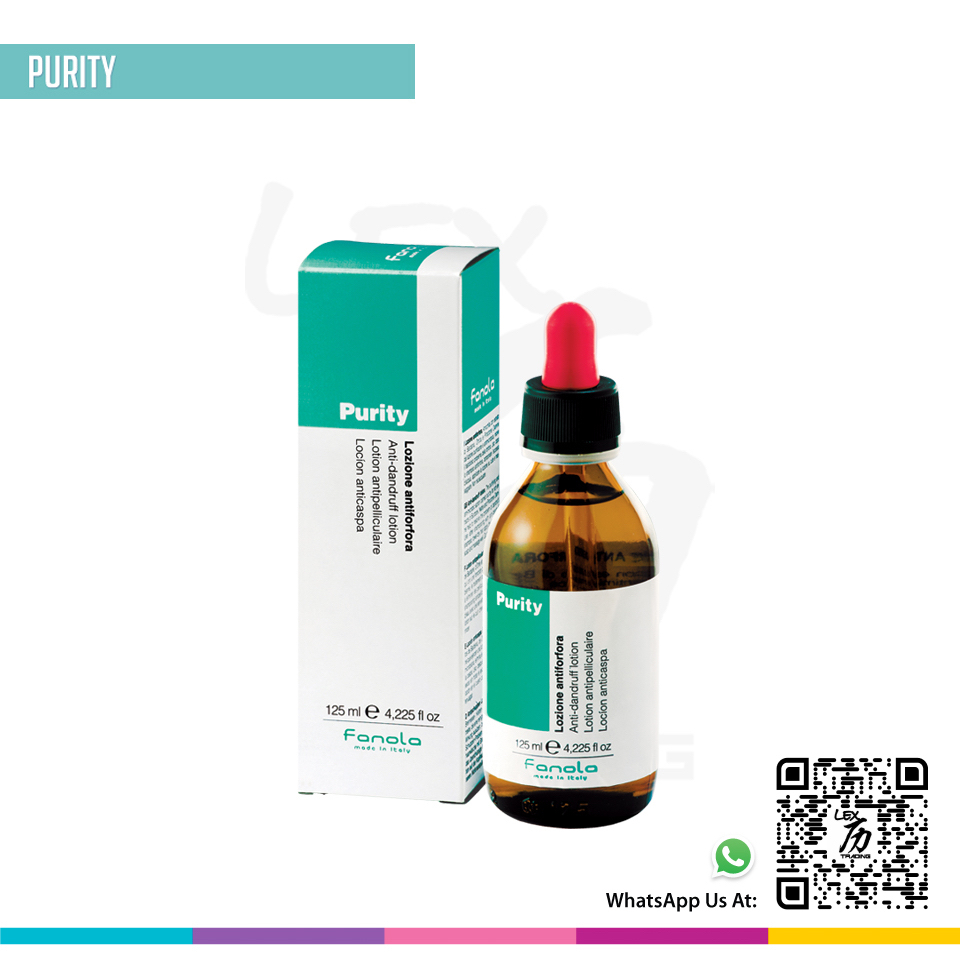 (READY STOCK) FANOLA Purity Anti Dandruff Lotion (MADE IN ITALY ...