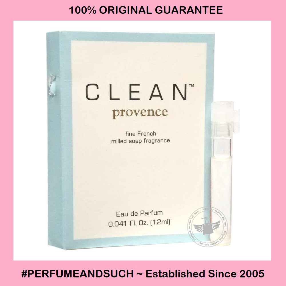CLEAN Provence 1.2ml EDP Splash/Dab-On ~ Perfume Vials For Woman, trial ...