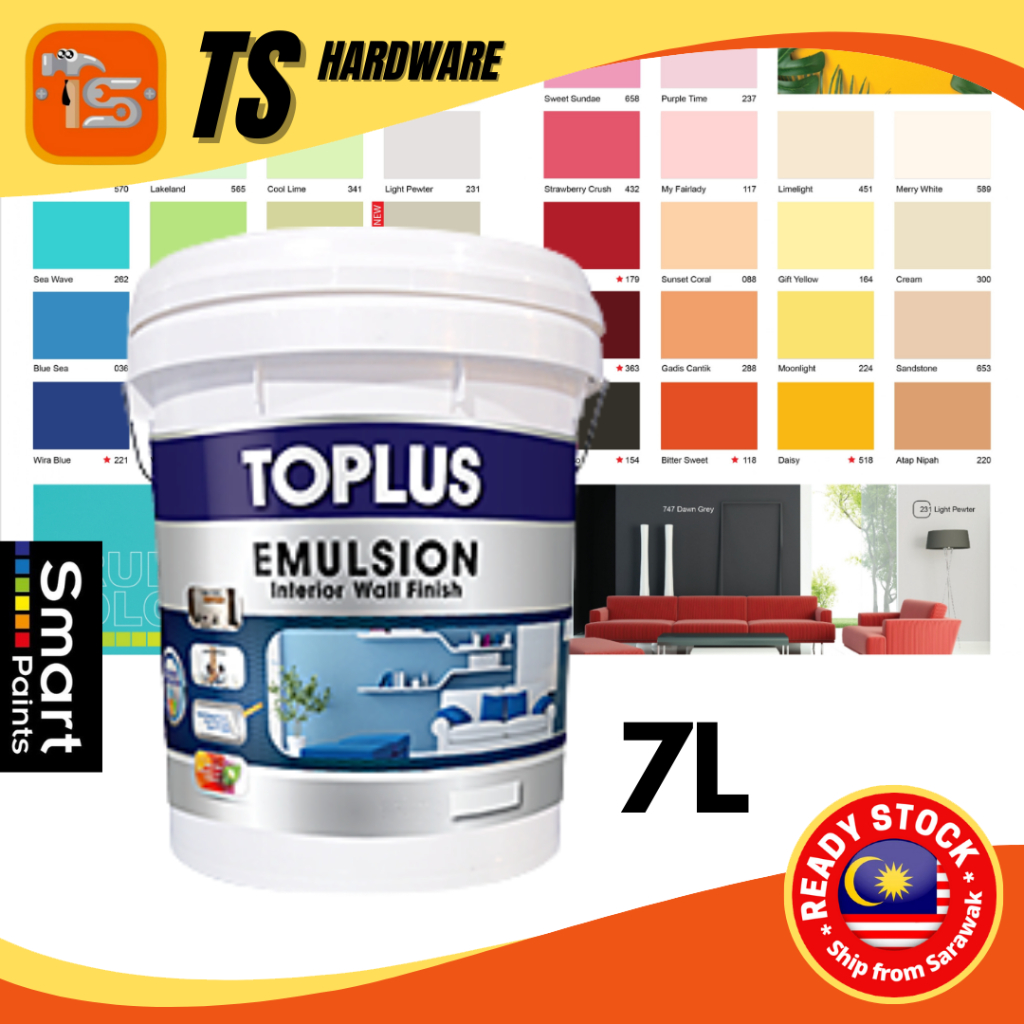 TOPLUS EMULSION (7L) | Shopee Malaysia