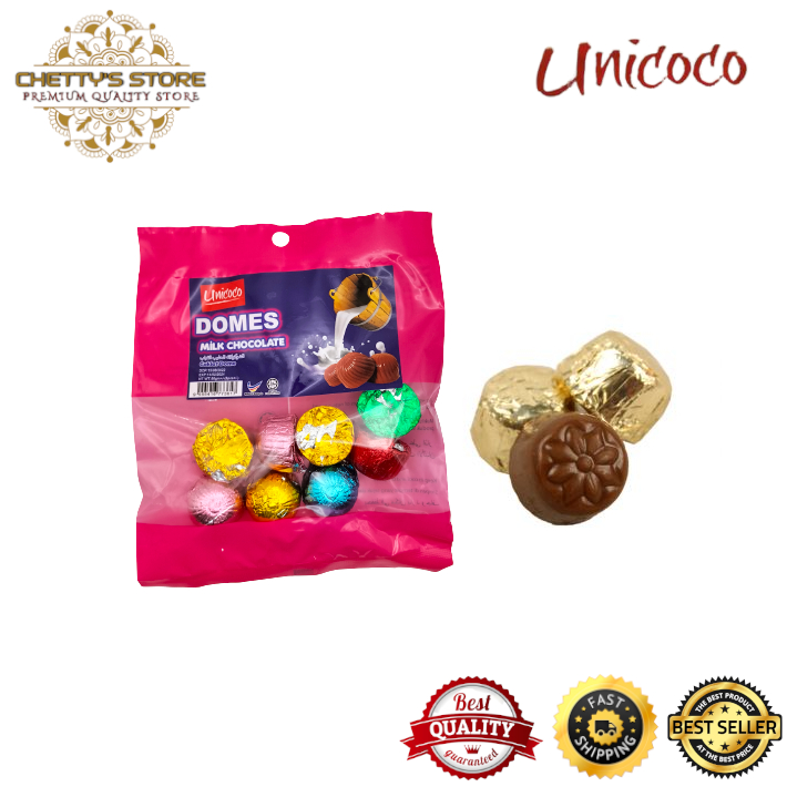 UNICOCO DOMES MILK CHOCOLATE 88GM | Shopee Malaysia