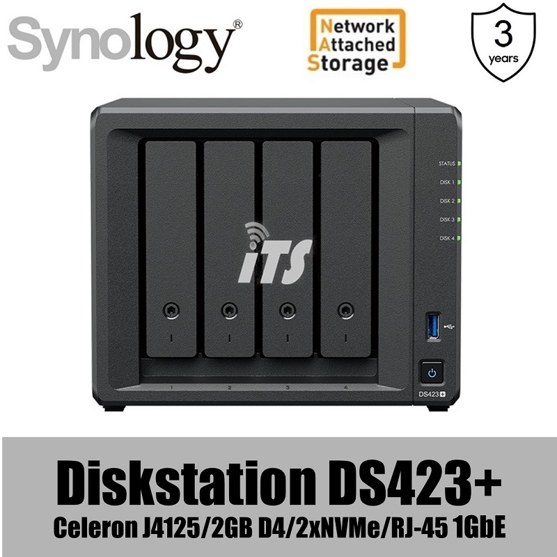 Synology DiskStation DS423+ 4-Bay NAS (Celeron J4125/2GB DDR4) | Shopee ... Synology DiskStation DS423+ 4-Bay NAS (Celeron J4125/2GB DDR4) | Shopee ...