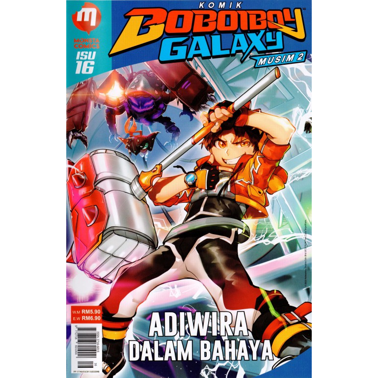 ((RESTOCK!!)) MONSTA COMICS: Komik Boboiboy Galaxy Musim 2 | Shopee ...