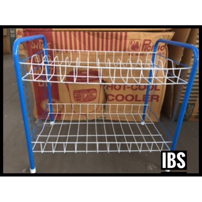 IBS 2Tier Rak Pinggan Rack Dapur Rack Mangkuk Kitchen Rack Piring ...