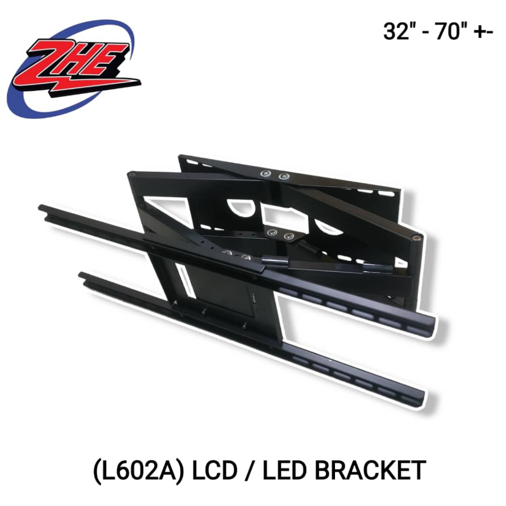 (L602A) 32" - 70" ADJUSTABLE FULL SET WITH SCREW TV WALL MOUNT BRACKET ...