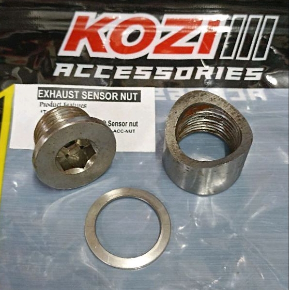 KOZI O2 SENSOR BUNG FOR ALL MODEL MOTORCYCLE DYNO USE Exhaust Oxygen ...