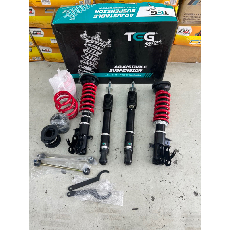 Honda Civic FB 12" TEG RACING (BLH SERVICE) Adjustable Suspension Hi ...