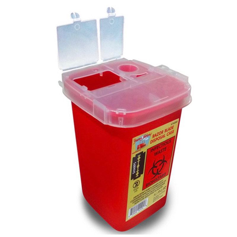 Razor Blade Disposable Container-( YELLOW) | Shopee Malaysia