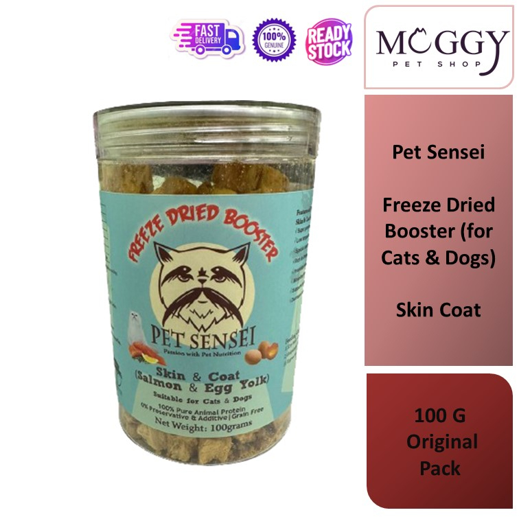Pet Sensei Freeze Dried Booster Skin And Coat 100G | Shopee Malaysia