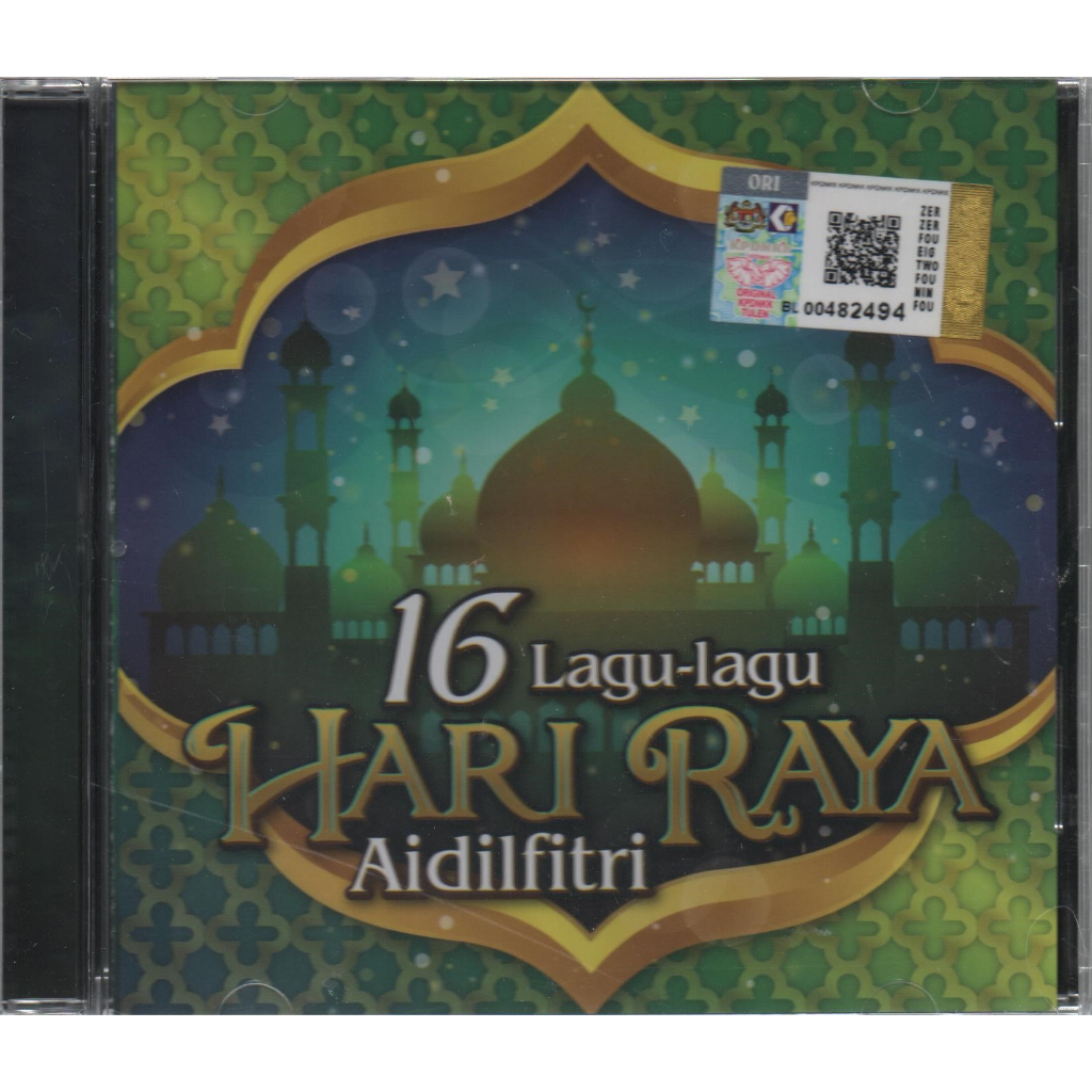 CD 16 Lagu-Lagu Hari Raya Aidilfitri | Shopee Malaysia