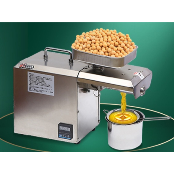 Ready 220V Oil Press Small Business Equipment Machine Pump Pressing ...