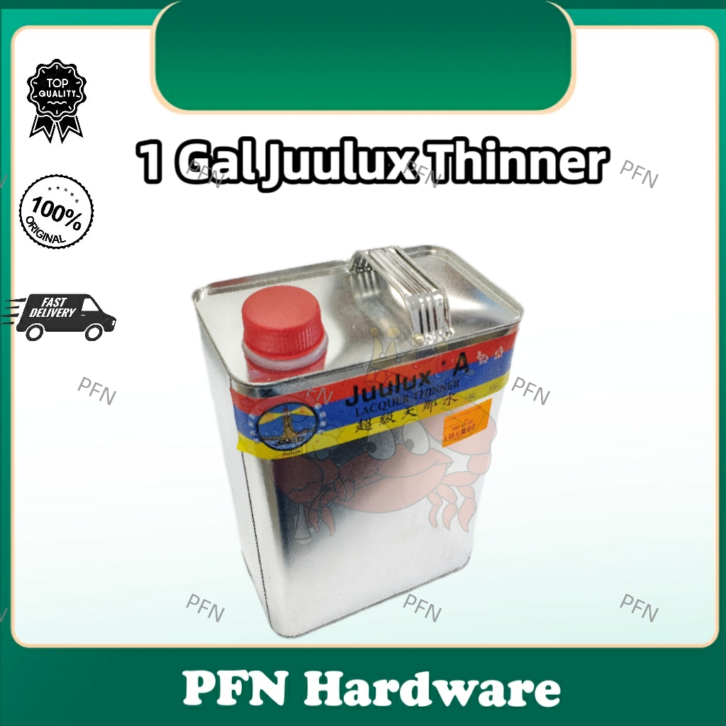 1 GAL JUULUX INDUSTRIAL LACQUER THINNER GRADE A JULUX BRAND 天那水 💥READY ...