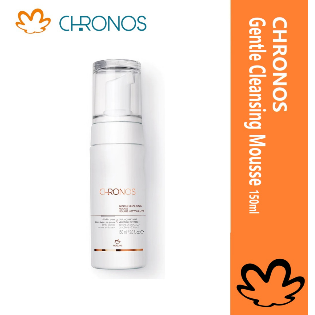 CHRONOS Gentle Cleansing Mousse 150ml | Shopee Malaysia