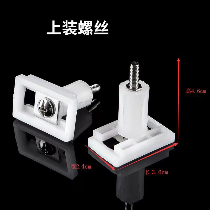 Toilet cover screw fittings toilet seat cover stainless steel fixed ...