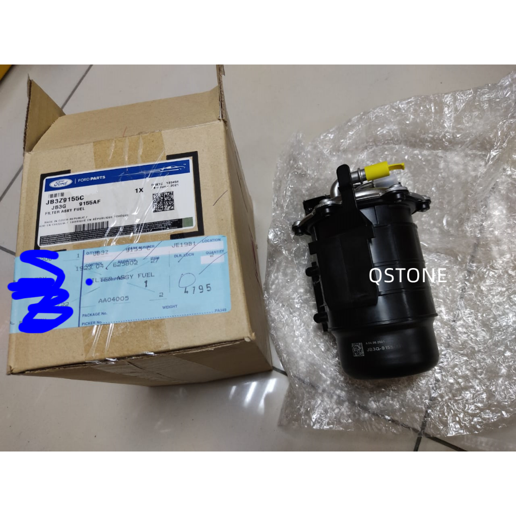ORIGINAL FUEL FILTER ASSY + HOUSING - FORD RANGER 2.0, RAPTOR T9, T10 ...