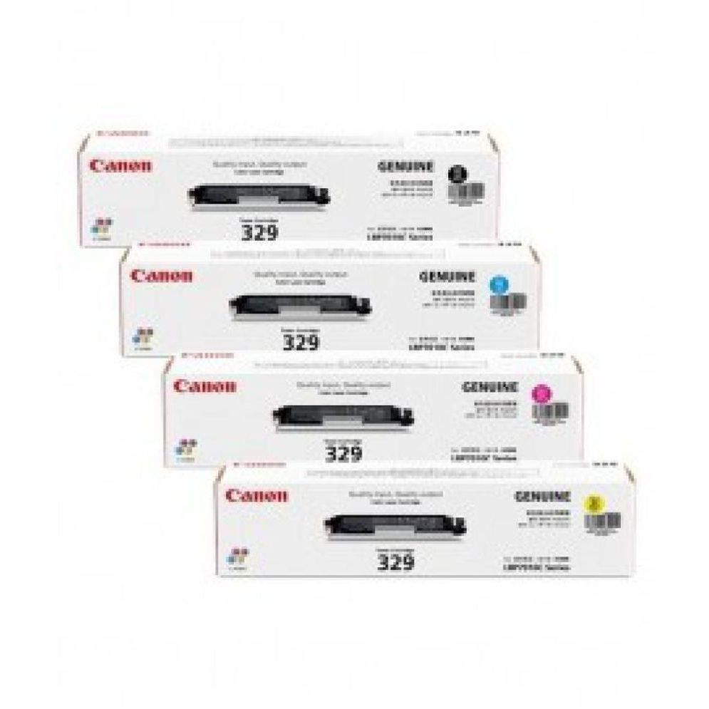 Canon 329 Original Canon Cart 329 Toner Cartridge (Black, Cyan, Magenta ...