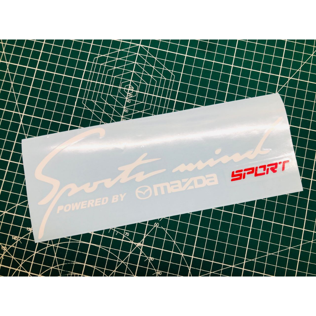 Mazda Sport Mind Sticker Mazda2 Mazda3 Mazda6 CX3 CX5 CX8 CX30 MX5 ...