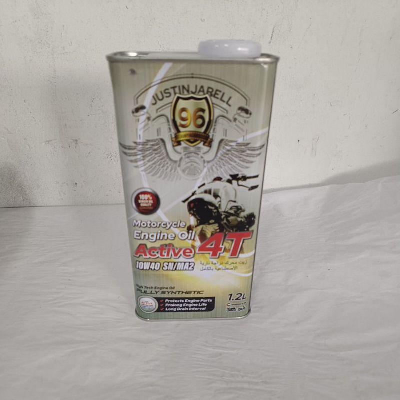 Rs 150 / RSX 150 96 JUSTINJARELL MOTORCYCLE ENGINE OIL 10W40 (1.2 litre ...