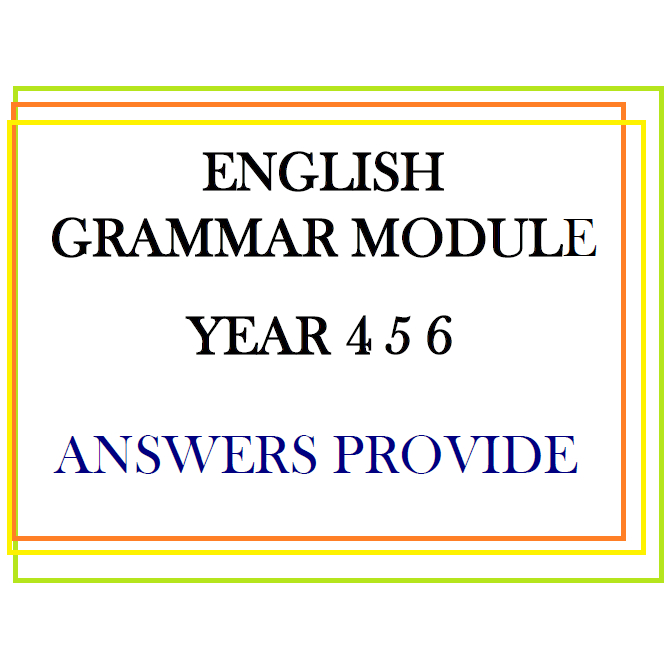 (296) English Grammar Module ( Year 456) | Shopee Malaysia