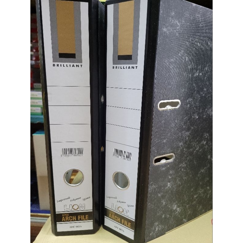 3 Inch Lion File AFF 403A Lever Arch File Lion Gold Label-10pcs ...