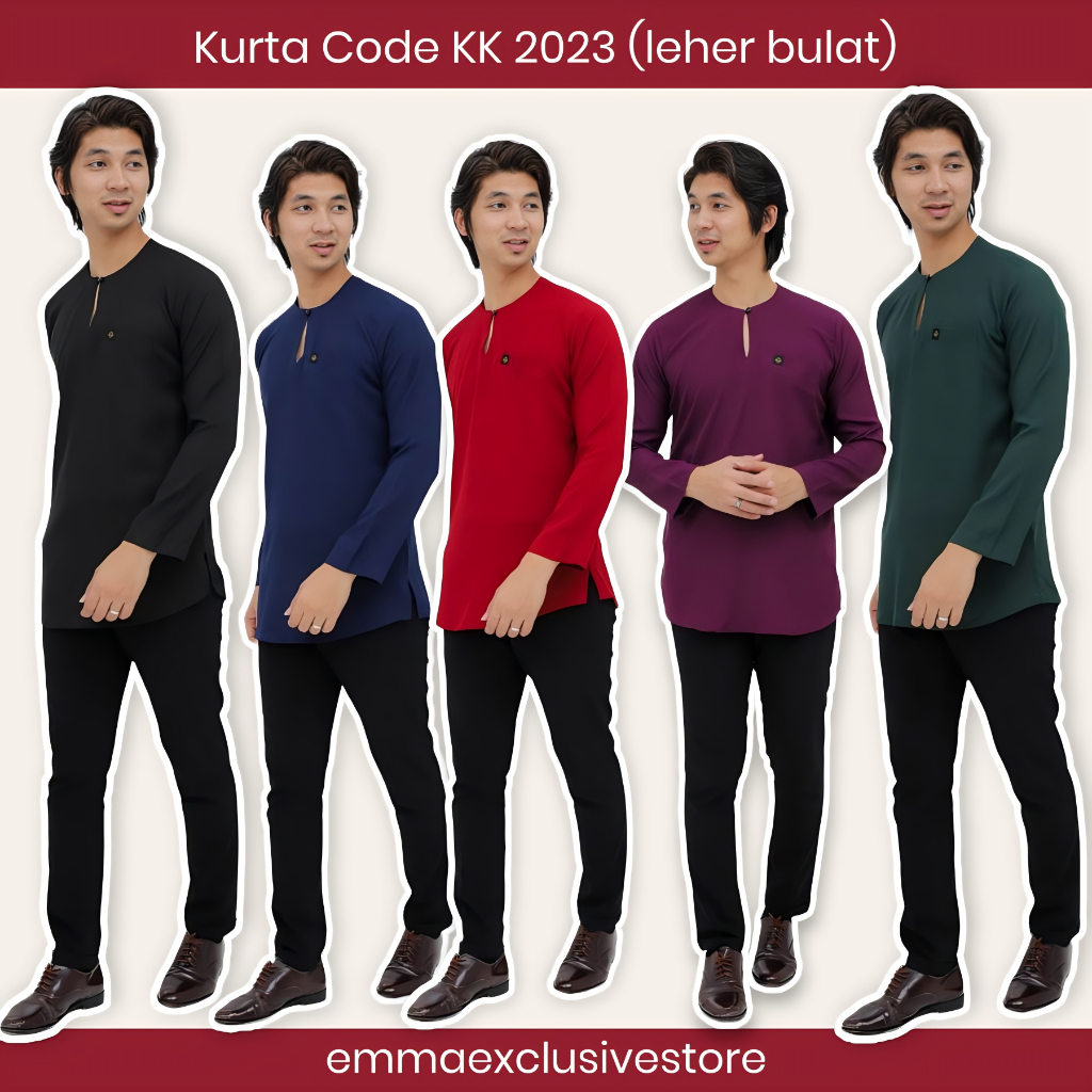 (S-6XL) Kurta Plus Size Kurta Raya Kurta Regular Fit Murah Raya 2023 Kurta Kifly Teluk Belanga ...