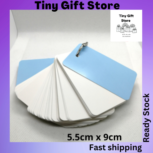 Tiny Gift Store Flash Card for Kids Memo Mini Notebook Ring Binder ...