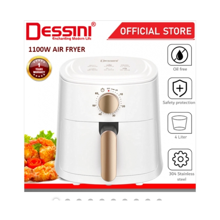 DSN AF 40 Air Fryer 4 liter | Shopee Malaysia