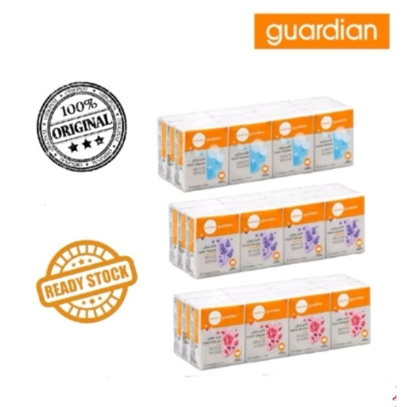 Guardian Mini Tissue 10's x 12 / Kleenex Tissue 3PLY 50’s x 4 | Shopee ...