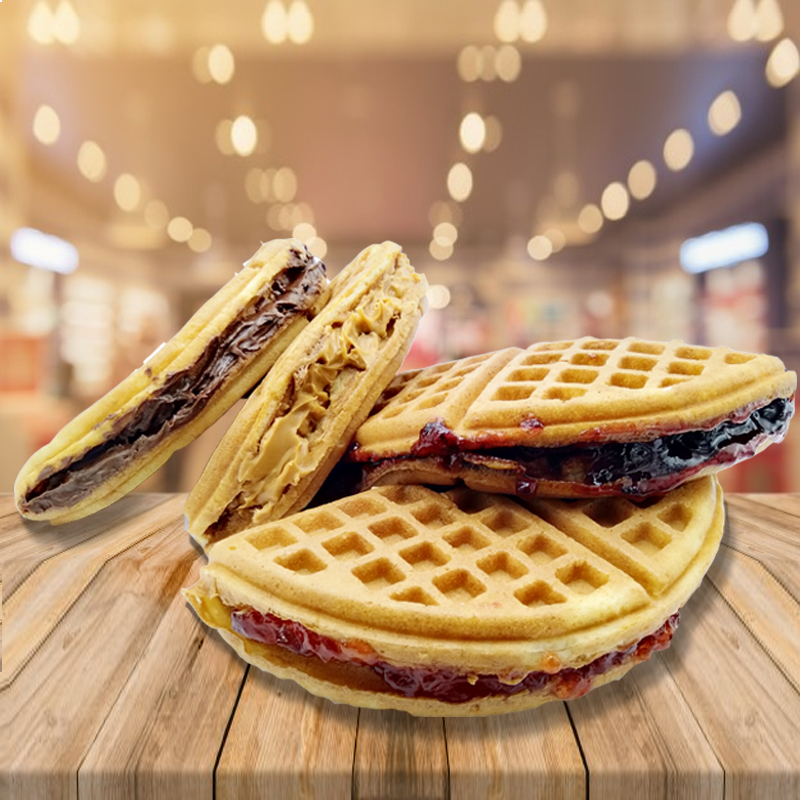 [Pack Jimat] ANISA Tepung Waffle / Waffle Mix (1kg) + Jem Coklat (1kg ...