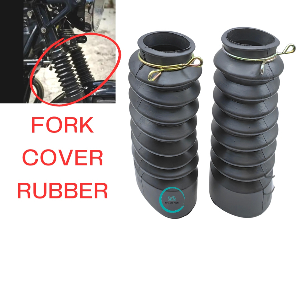 FORK TUBE COVER RUBBER SET FORK INNER TUBE COVER RUBBER SET YAMHA Y100 ...