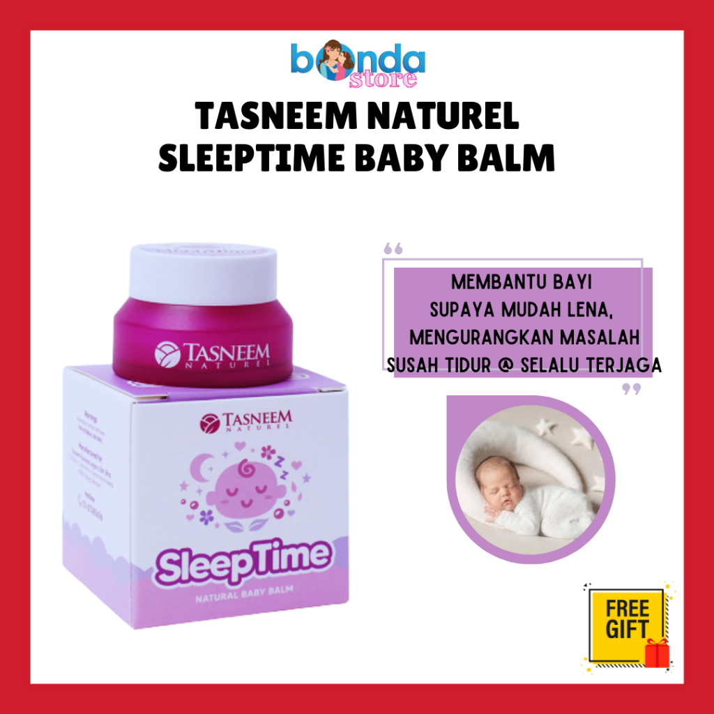 Tasneem Naturel Baby Balm Untuk Baby Newborn Baby Bath Natural Minyak ...