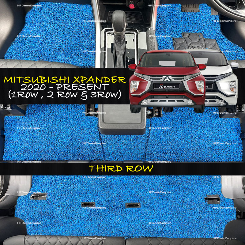 CARPET MITSUBISHI XPANDER 2020-Present (1ROW, 2ROW & 3 ROW / 18mm ...