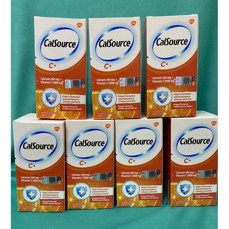 Calsource Calcium +Vitamin C Effervescent tablet e 10s/10sx3/10sx7 ...