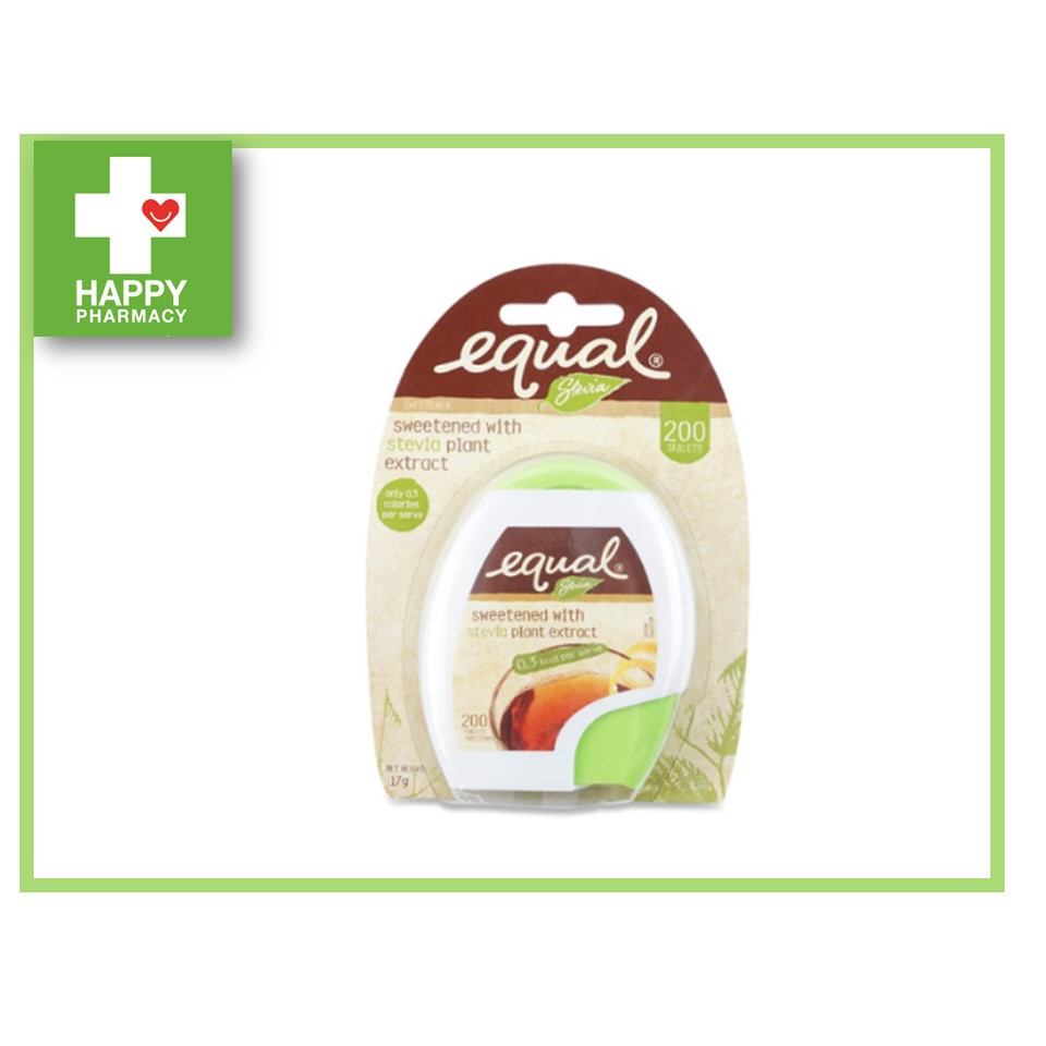 EQUAL STEVIA TAB 200'S | Shopee Malaysia